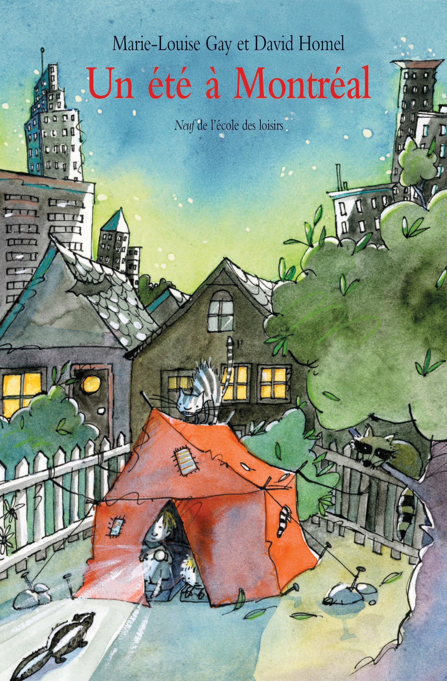 Été à Montréal (Un) | L’école des loisirs, Maison d’Édition Jeunesse